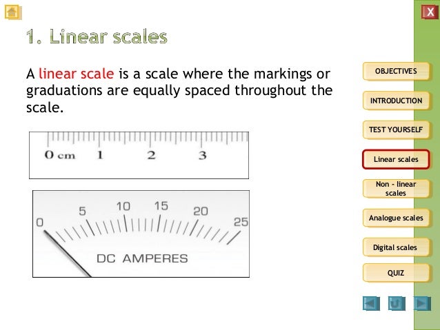 Physics M1 Scales