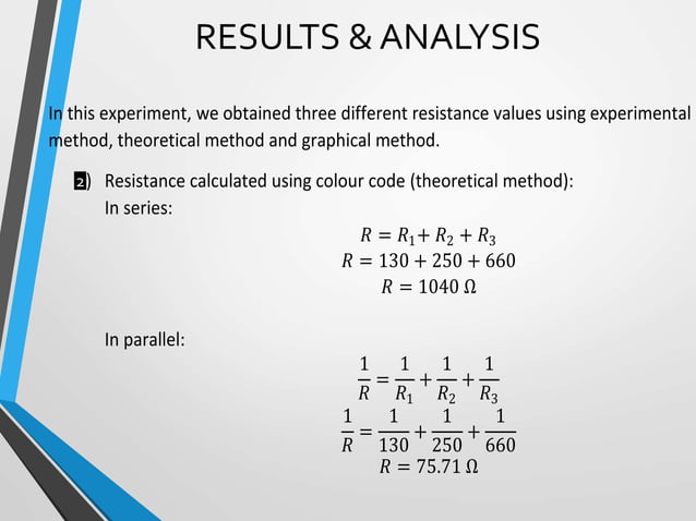 Electrical Resistance in Series and Parallel Circuit | PPTX | Computer ...