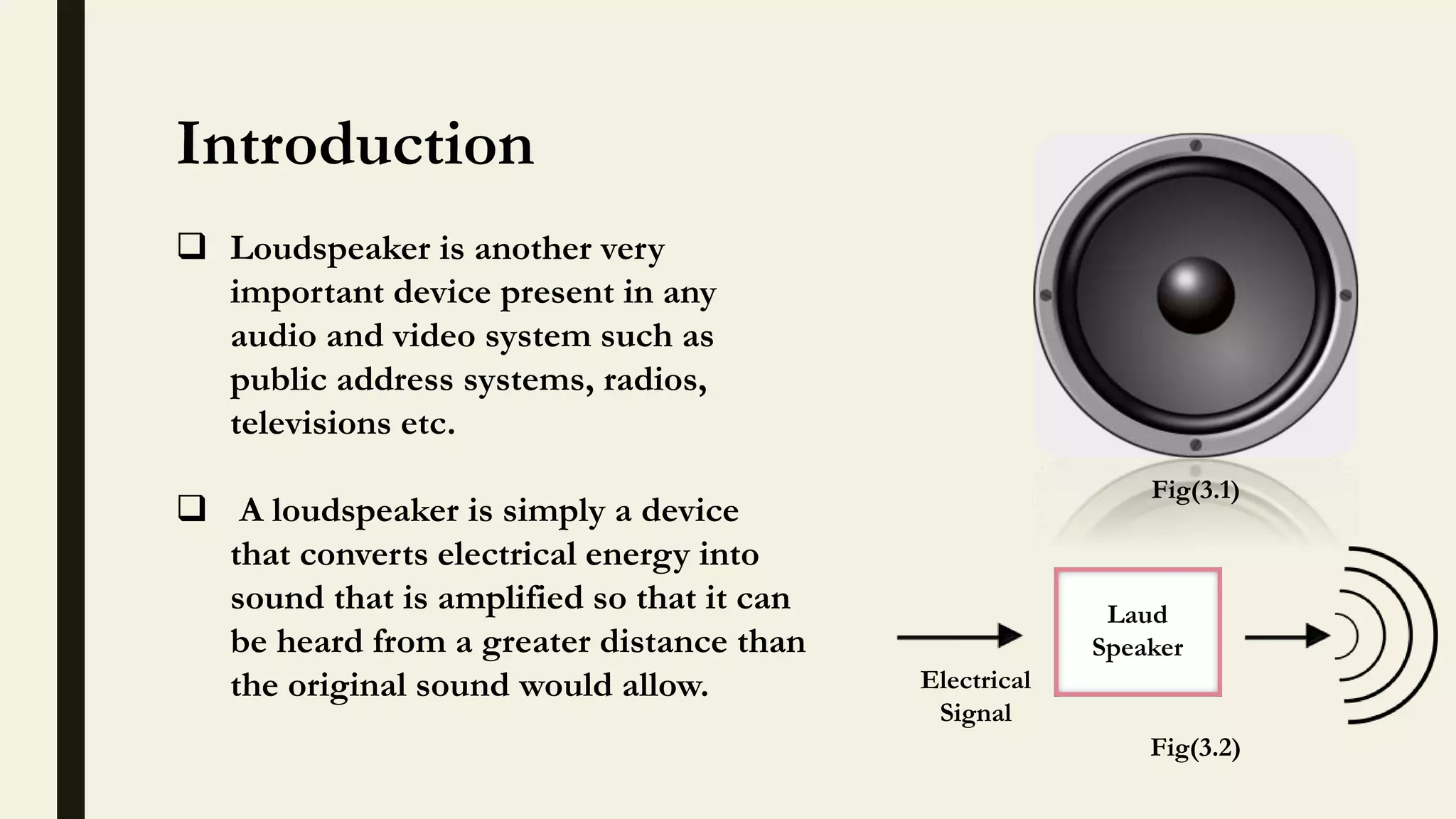LaudSpeaker Presentation | PPTX