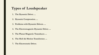 LaudSpeaker Presentation | PPTX