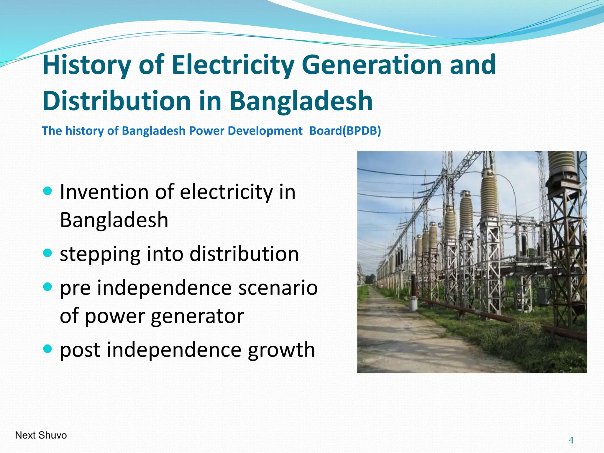 Presentation on Generation of Electricity in Bangladesh | PPTX