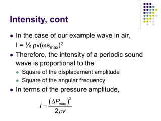 General Physics- Sound waves | PDF