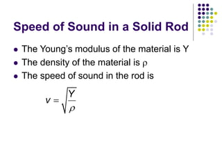 General Physics- Sound waves | PDF
