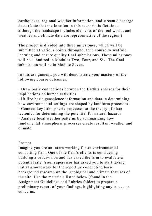 PHY 103 Final Project Guidelines and RubricOverviewThe final .docx ...