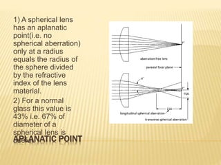 Lens Aberrations Physics Term Paper | PPT