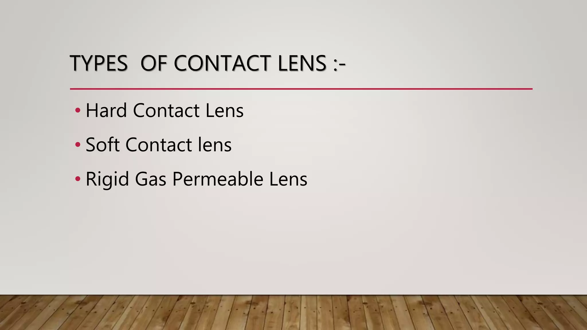 Science Behind Contact Lenses | PPT