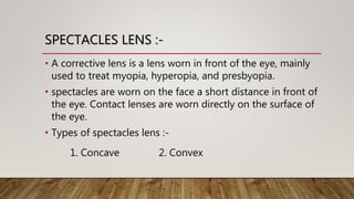 Science Behind Contact Lenses | PPT