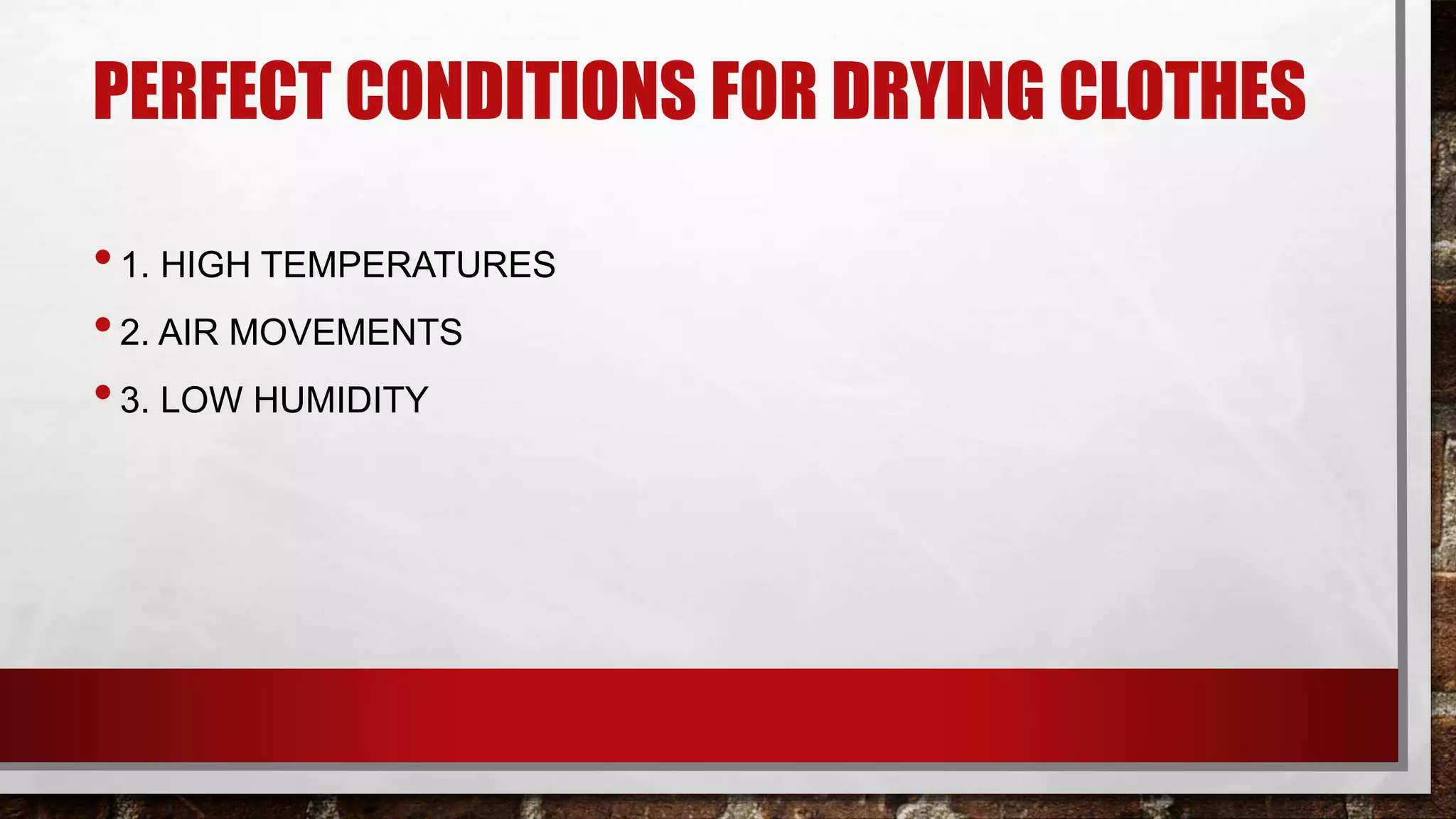 Principle of clothes drying in washing machine | PPTX