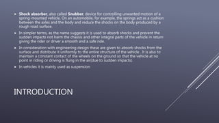 Basic concept of shockers and types | PPSX