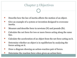 Newton's Laws of Motion | PPT