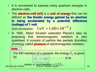 Phy 310 chapter 1 | PPT