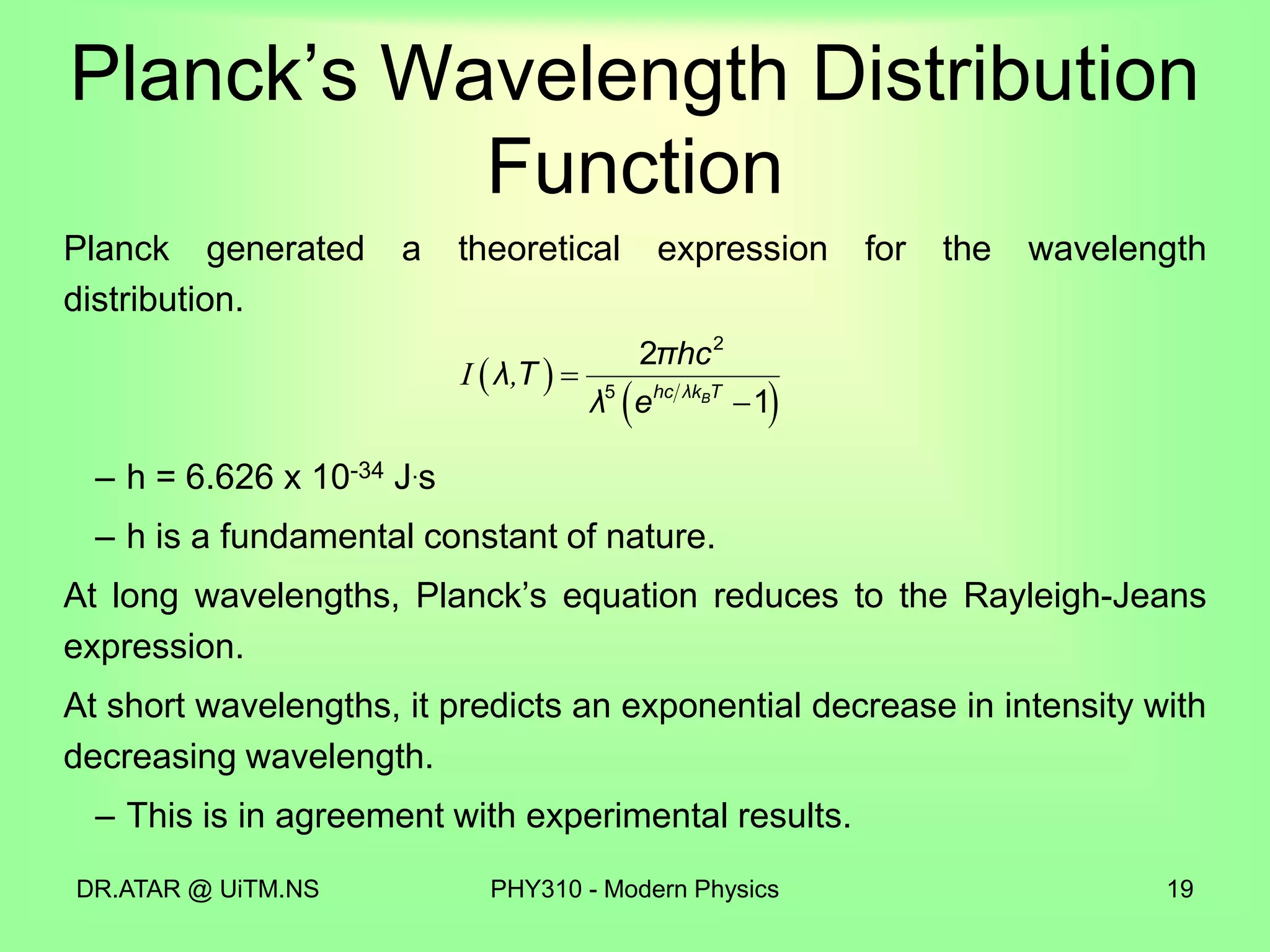 Phy 310 chapter 1 | PDF