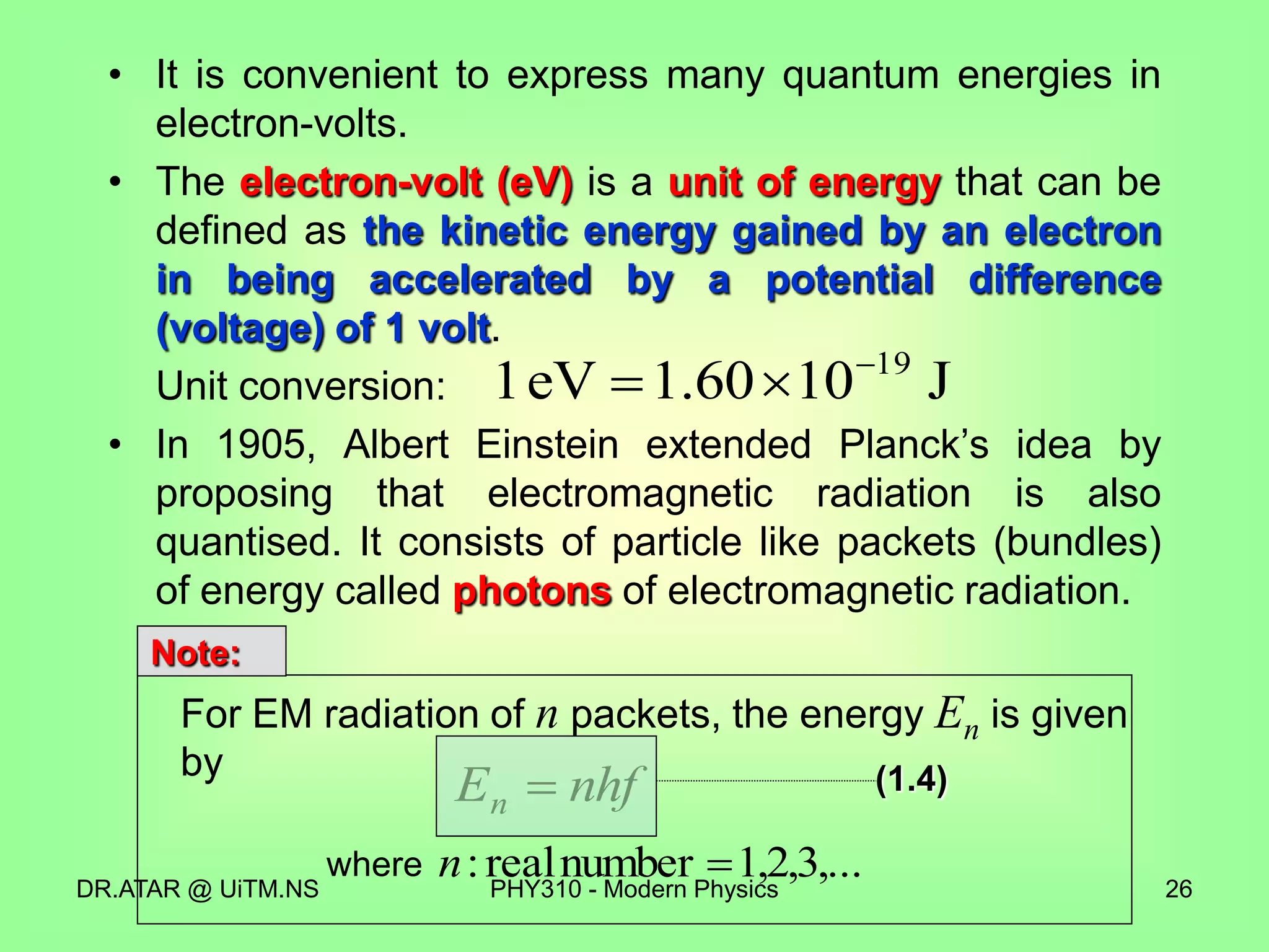 Phy 310 chapter 1 | PDF