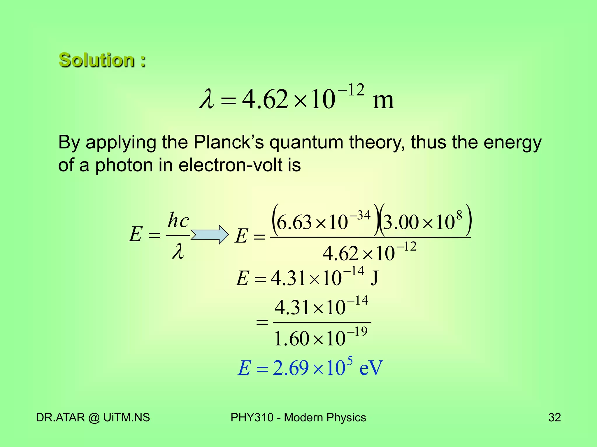 Phy 310 chapter 1 | PDF