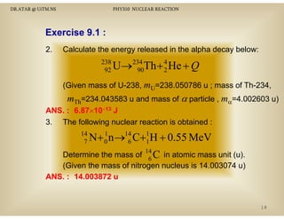 Phy 310 chapter 9 | PDF