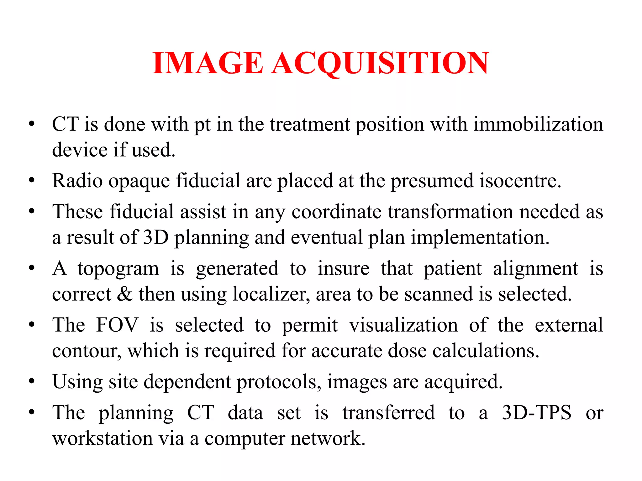 Three dimensional conformal radiotherapy - 3D-CRT and IMRT - Intensity ...