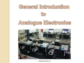 Analogue electronics lec (1) | PPTX | Computer Networking | Computing