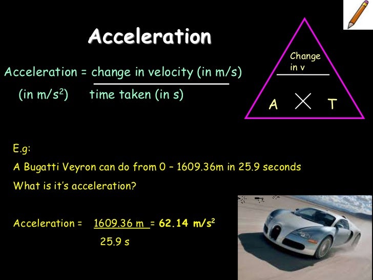 Phy 7 velocity and acceleration ppt