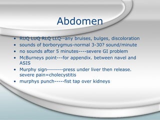 HIPPIRONEL---physical assessment | PPT