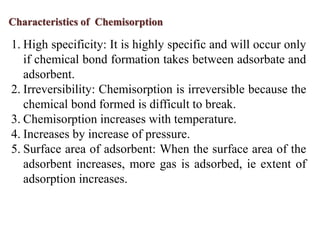 Physisorption chemisorption and work function change induced by ...