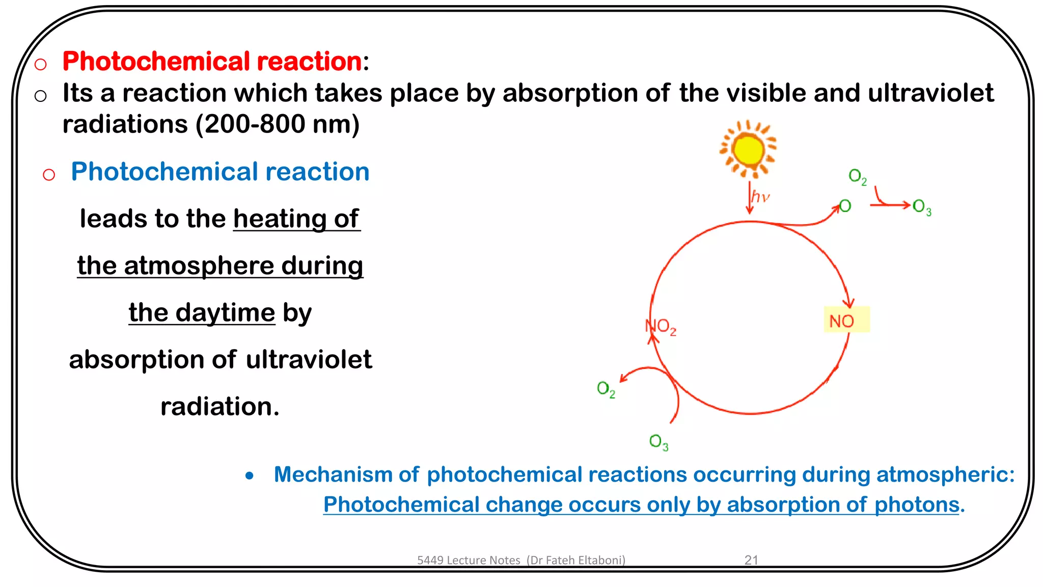 Physical Chemistry VIII_ Photochemistry | PDF