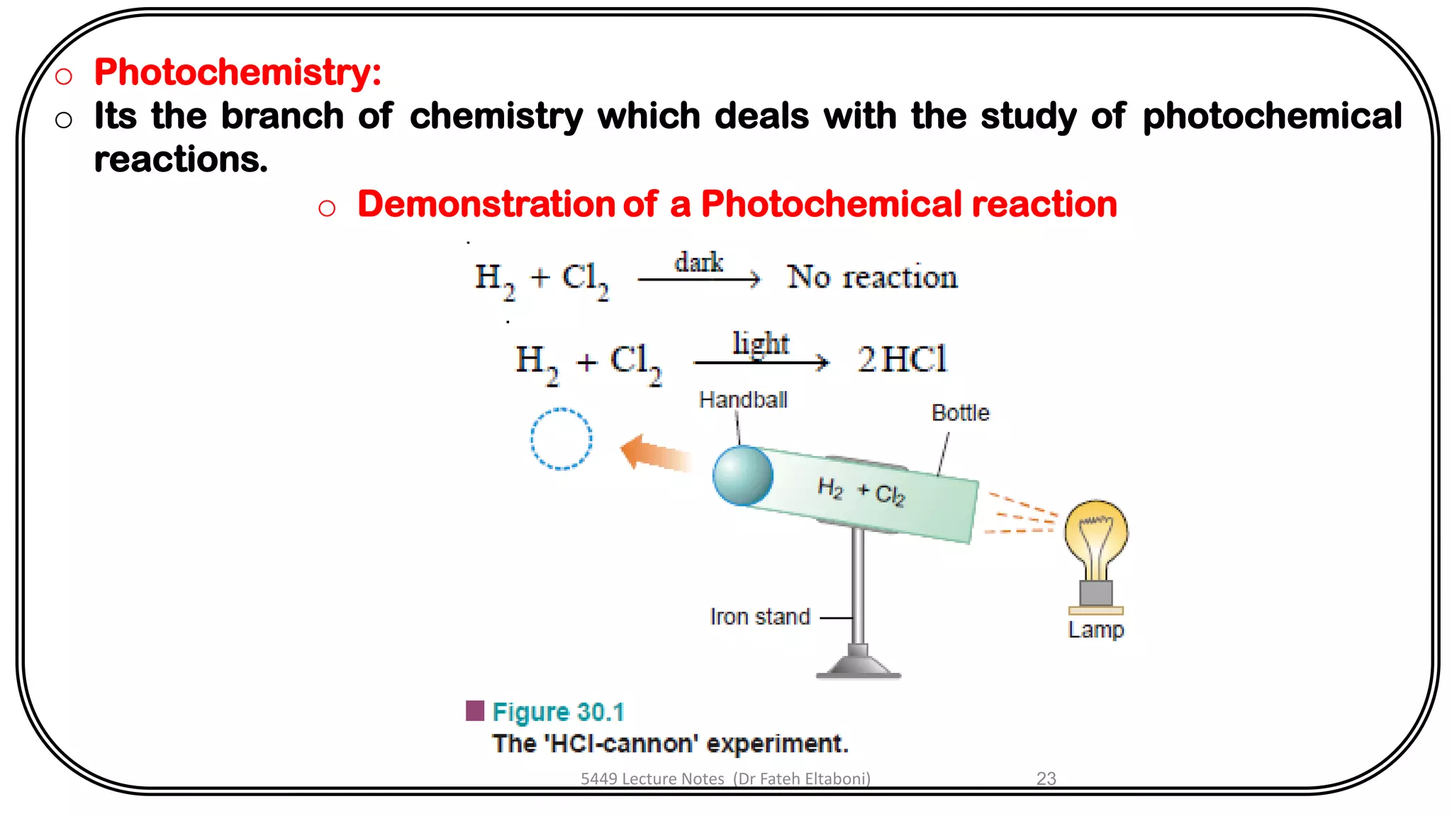 Physical Chemistry VIII_ Photochemistry | PDF