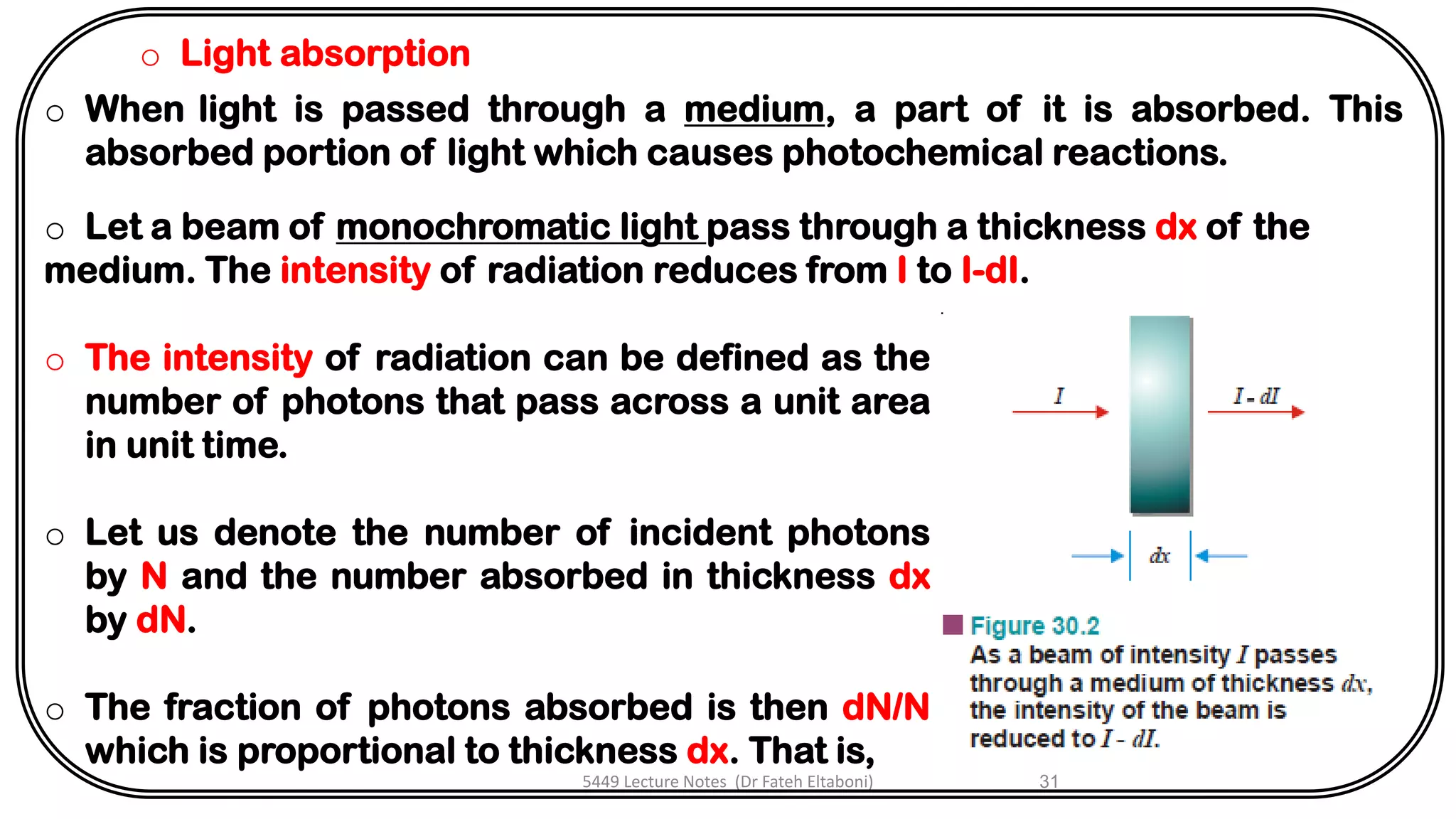 Physical Chemistry VIII_ Photochemistry | PDF