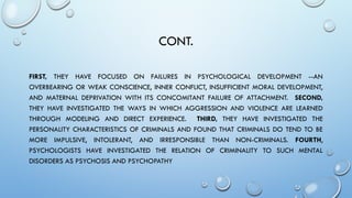 Phycological factors of criminal behavior.pptx