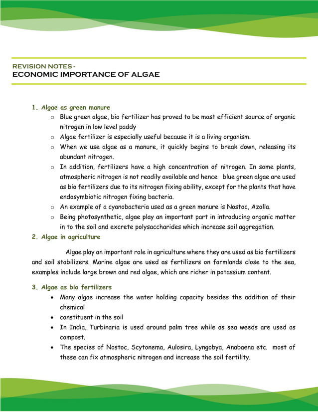 PHYCOLOGY - REFERENCE TEXT BOTANY MASTERS ALGAE | PDF