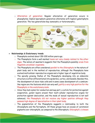 PHYCOLOGY - REFERENCE TEXT BOTANY MASTERS ALGAE | PDF