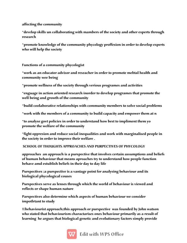 Introduction to psychology for mass communication | PDF