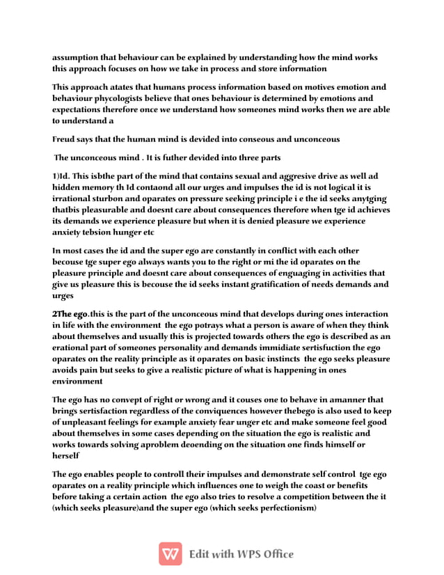 Introduction to psychology for mass communication | PDF