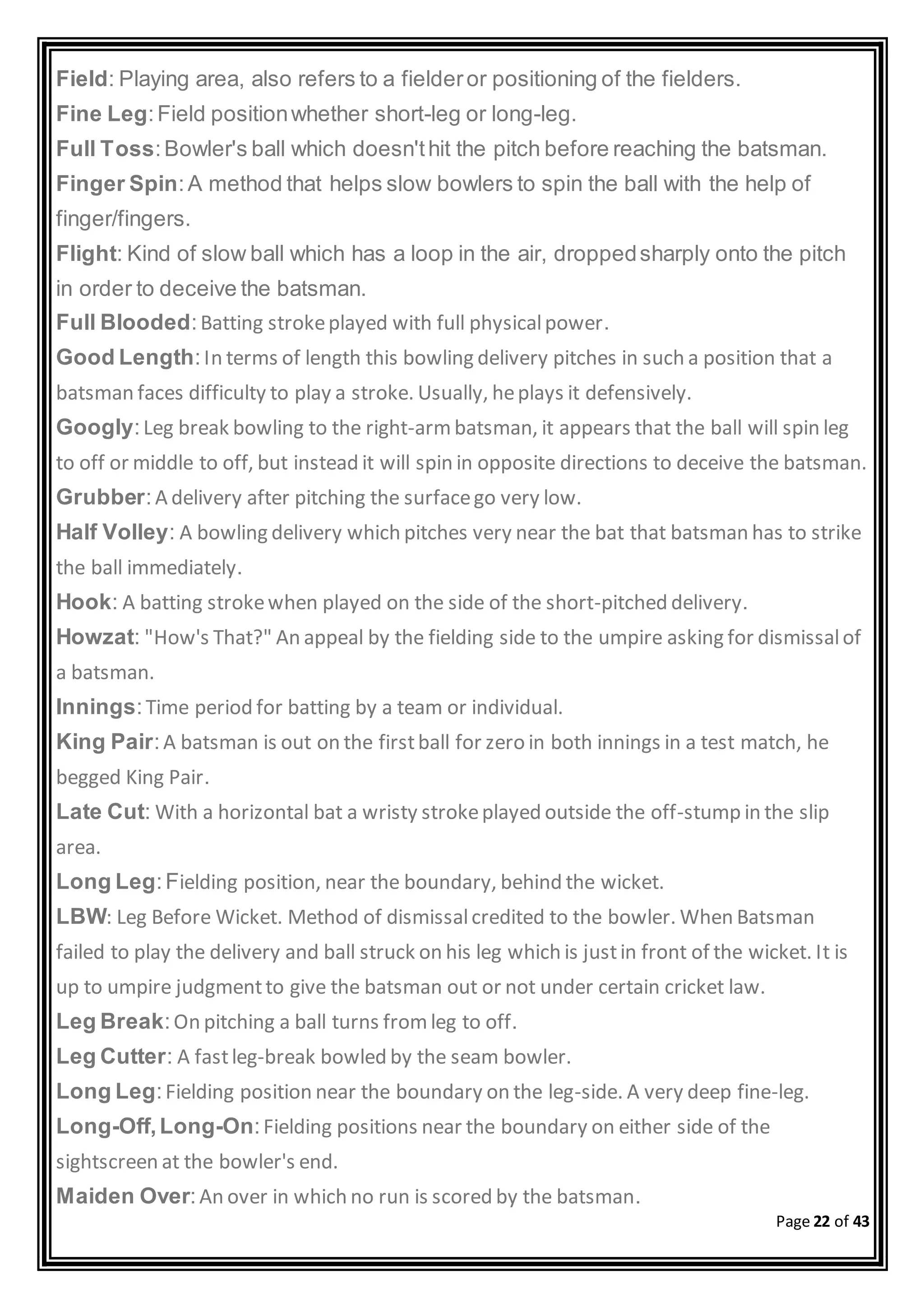 Physical Education project class 12 | DOCX