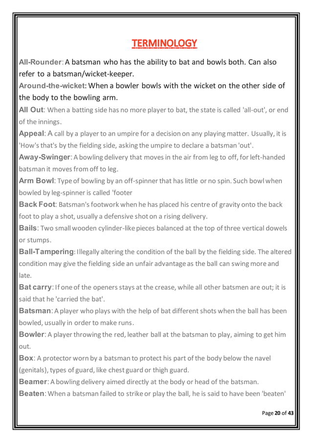 Physical Education project class 12 | DOCX