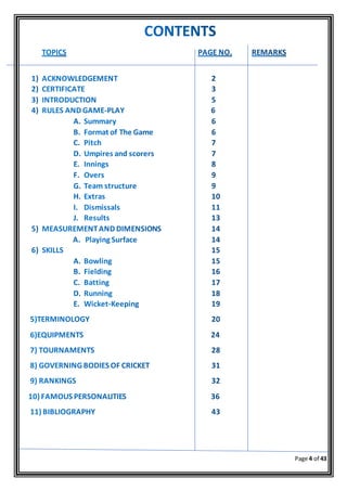 Physical Education project class 12 | DOCX