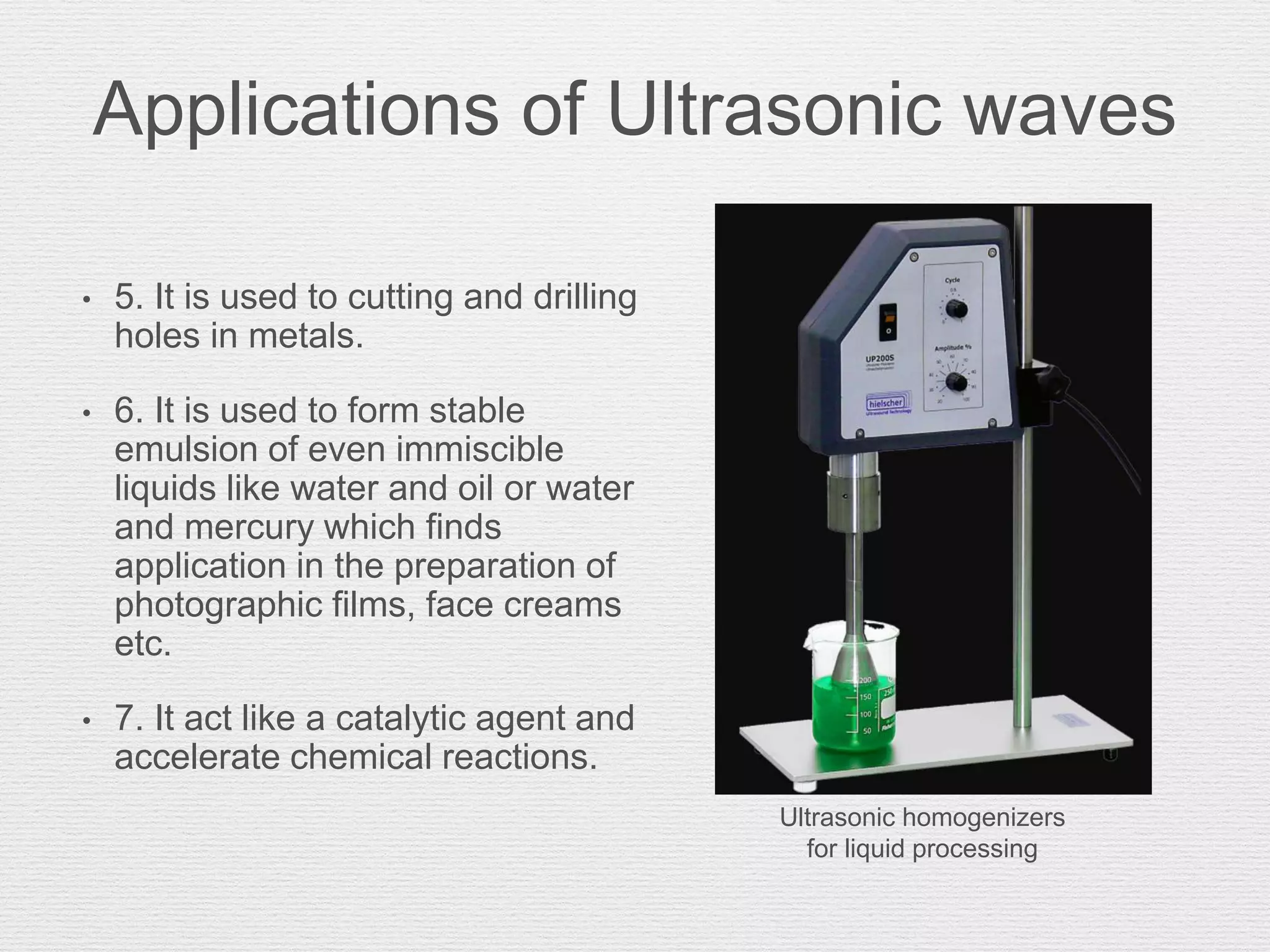 Magnetostriction and application of ultrasonic waves | PPTX