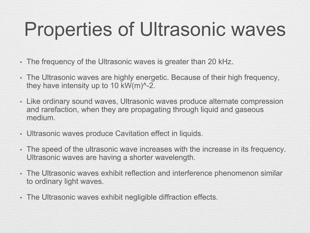 Magnetostriction and application of ultrasonic waves | PPTX | Chemistry ...