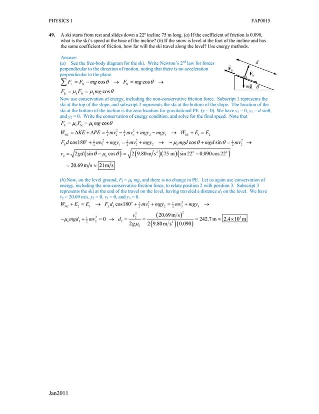 Phy i assign&answers_2011 | PDF | Physics | Science