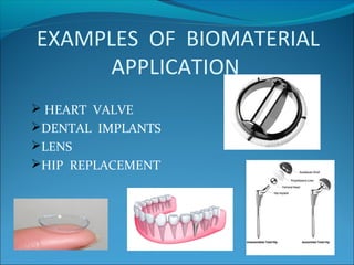 Phyics - introduction of biomaterials | PPT