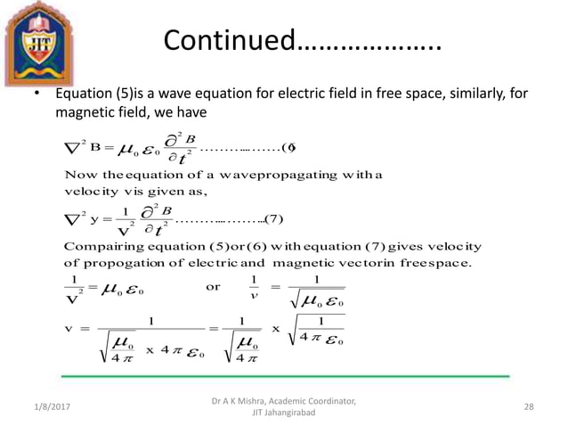 Maxwells equation and Electromagnetic Waves | PDF | Physics | Science