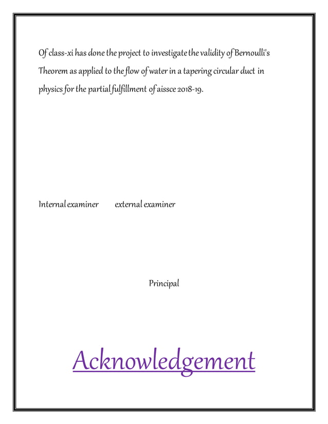 Physics investigatory project | DOCX