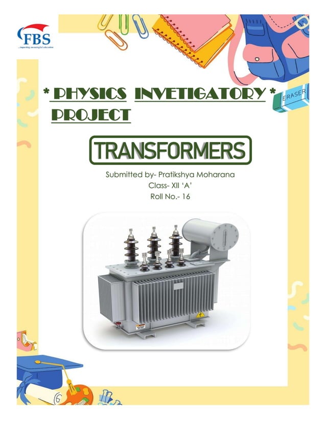 Physics Investigatory Project on transformers. Class 12th | PDF | Computer Networking | Computing