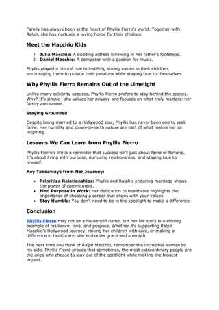 Phyllis Fierro_ The Woman Behind the Spotlight.docx