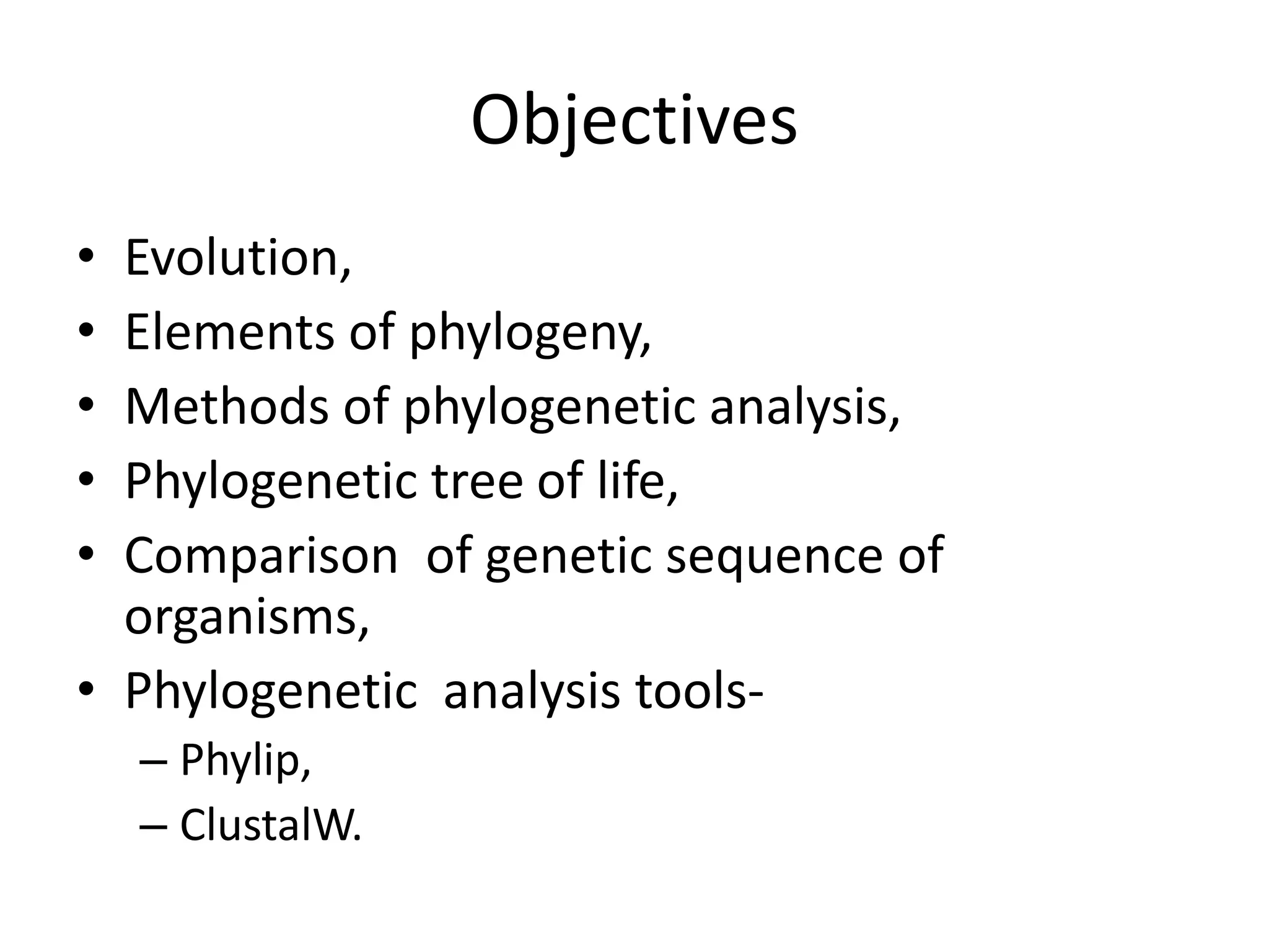 Phylogenetic analysis | PDF | Biological Sciences | Science