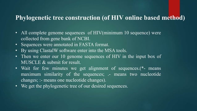 Phylogenetic data analysis | PPTX | Geology | Science