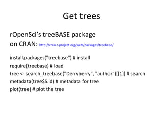 Phylogenetics in R | PPT