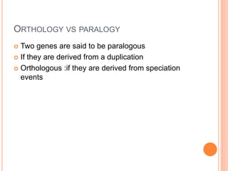 Phylogenetics | PPTX