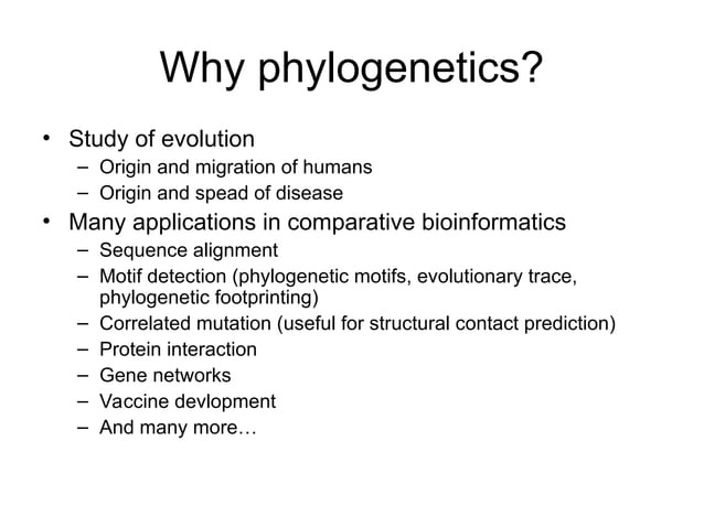 distance based phylogenetics-methodology | PPT