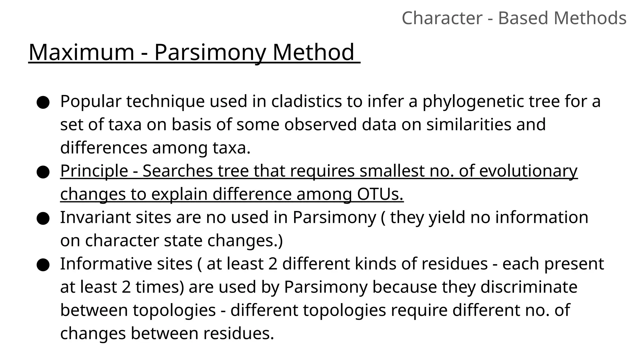 Presentation about phylogenetic tree and its construction methods. | PPTX