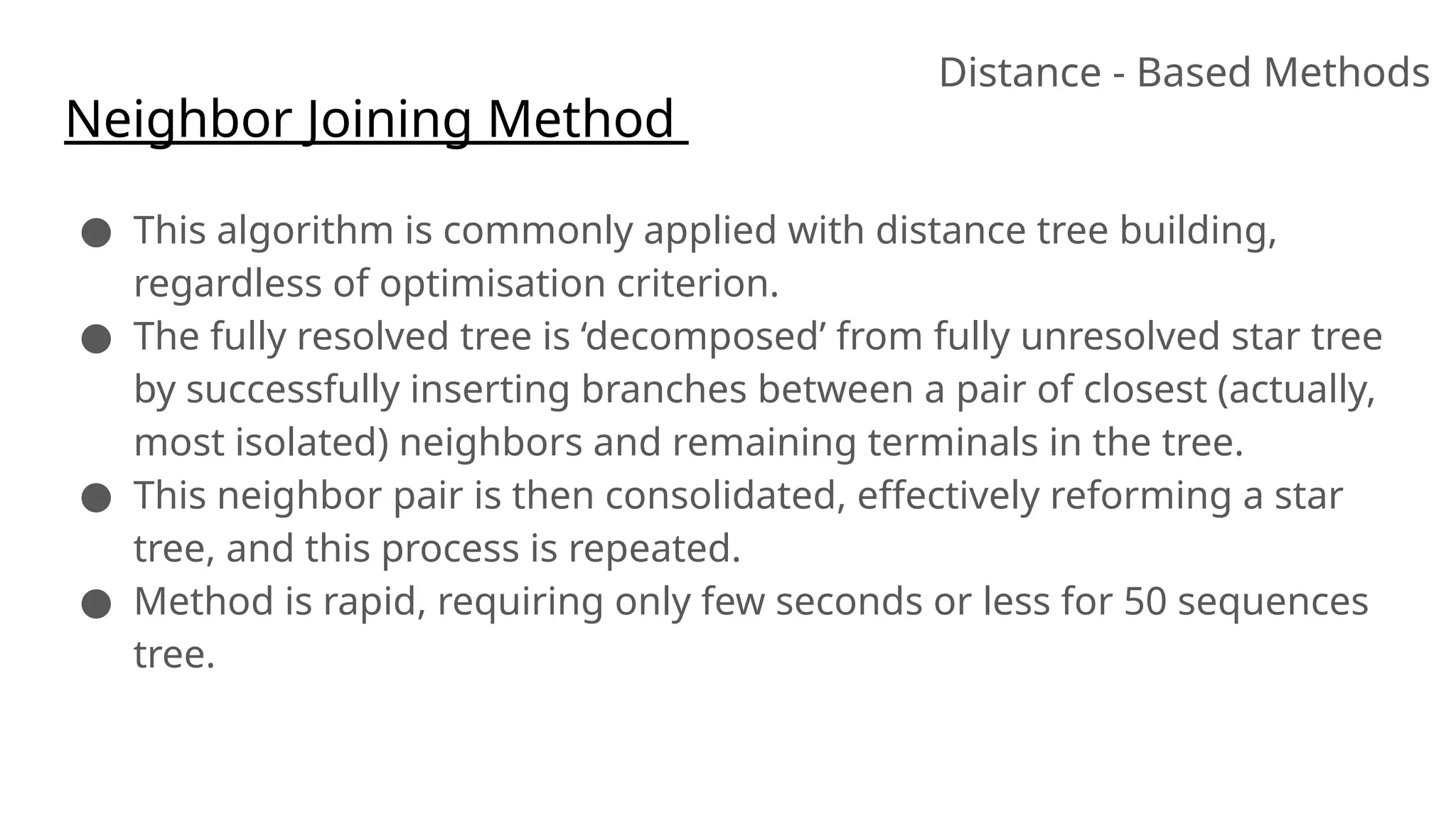 Presentation about phylogenetic tree and its construction methods. | PPT